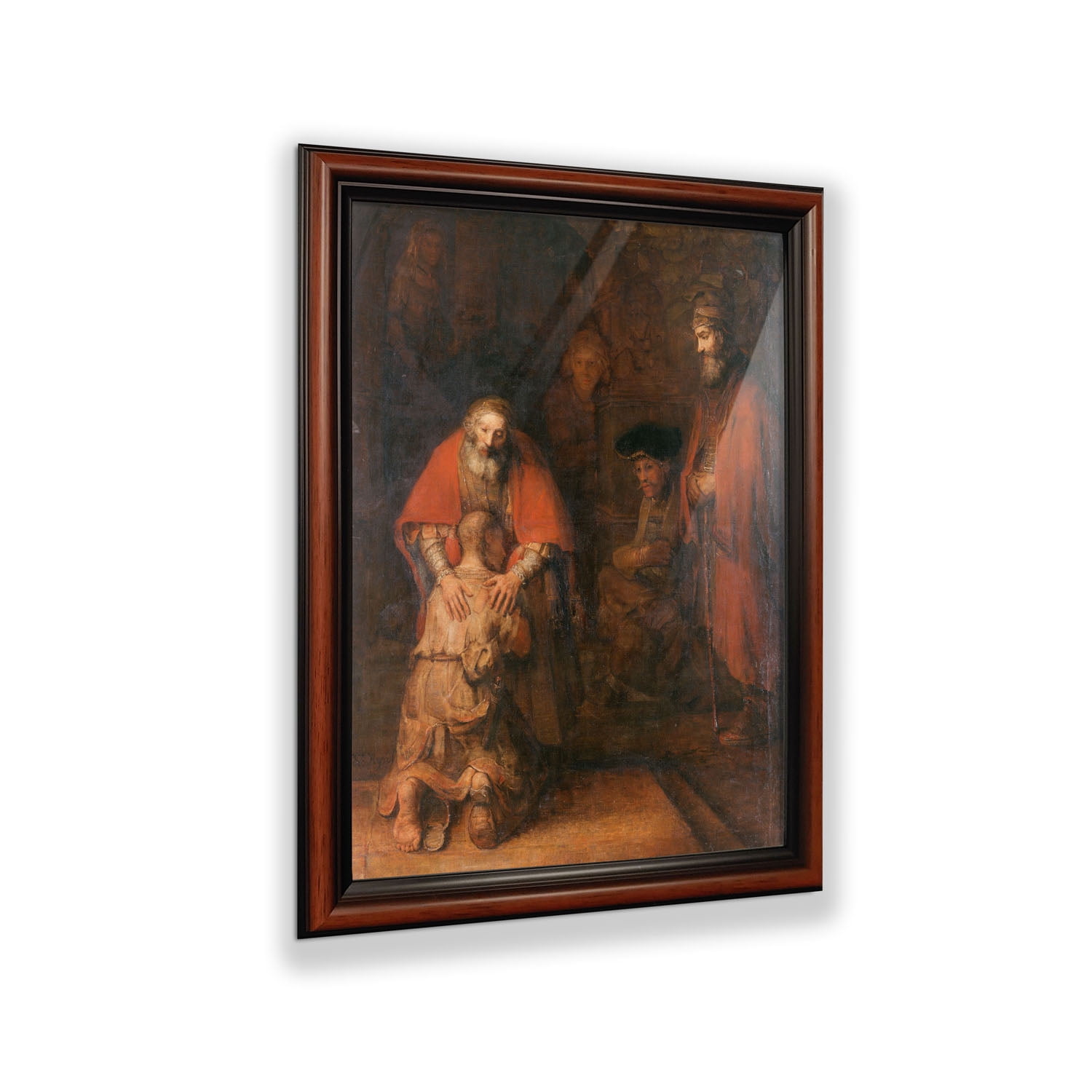 The Return of the Prodigal Son Print by Rembrandt, World Famous Wall ...