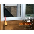 ScreenLet Window Screen Pass Through Attachment - Black - Walmart.com