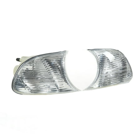 Aramox Car Front Corner Lights Left Right Clear Lens Turn Signal Lights ...