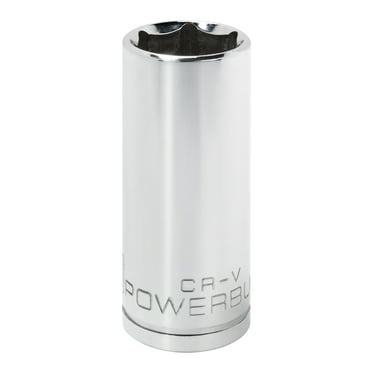 Powerbuilt 1/2 Inch Drive x 23 MM 6 Point Deep Socket - 640838 ...