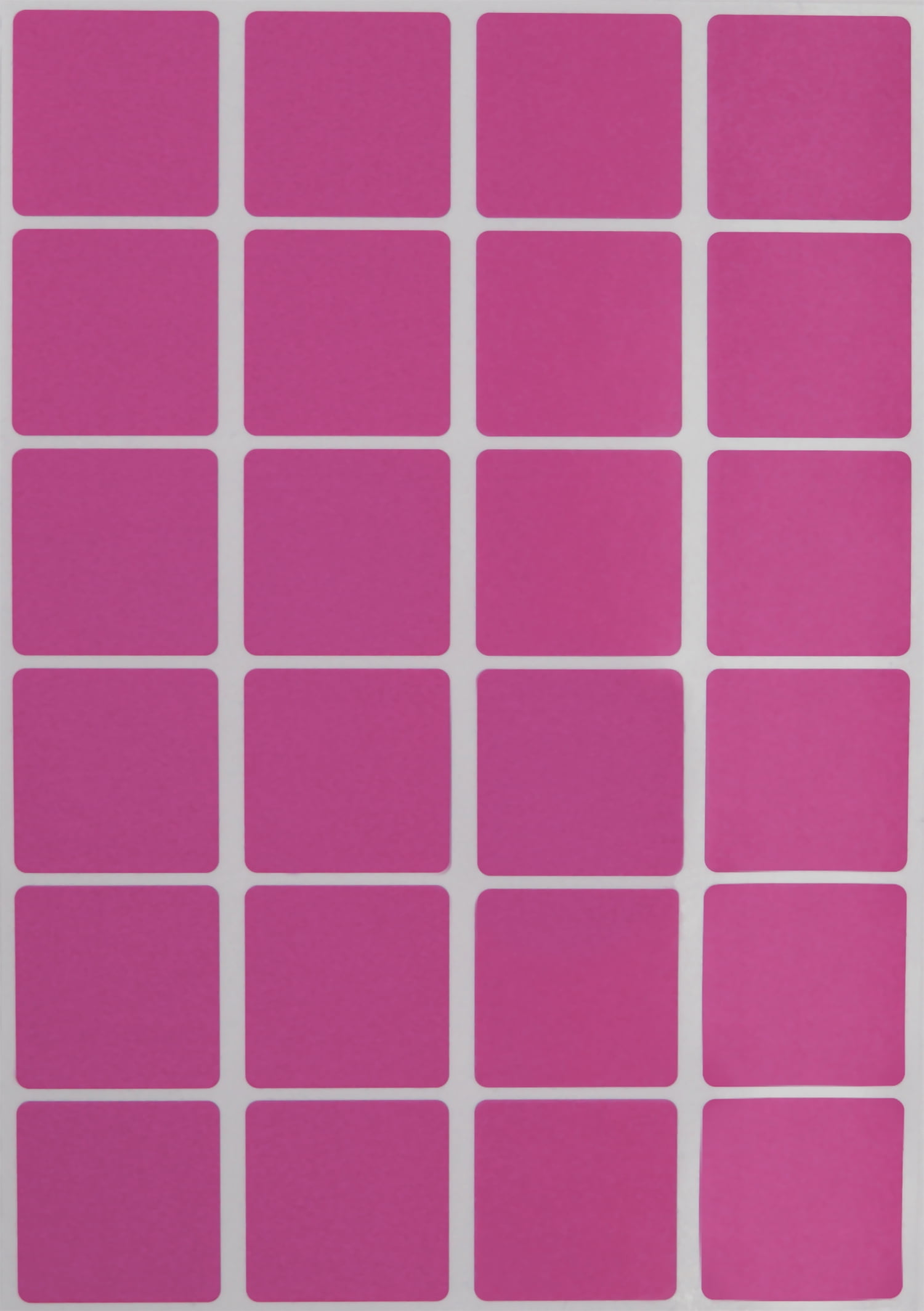 Royal Green Square Price Stickers 1 inch - Peel-Off Sticker Labels in ...