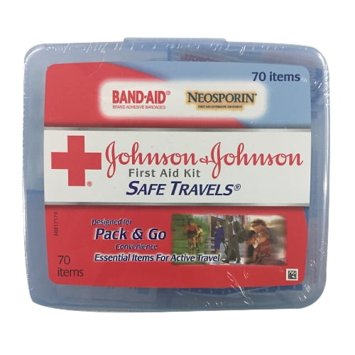 Johnsons Safe Travels, First Aid Portable Kit, 2 Pack - Walmart.com