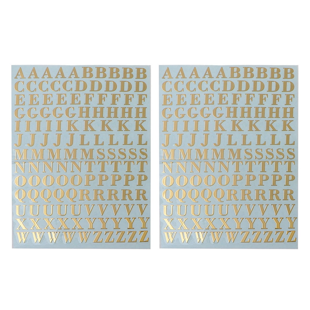 Self Adhesive Alphabet Letters Stickers at Cynthia Gore blog