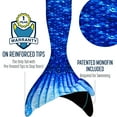 Fin Fun Mermaidens - Mermaid Swimming Tail with Monofin for Kids, Kids ...