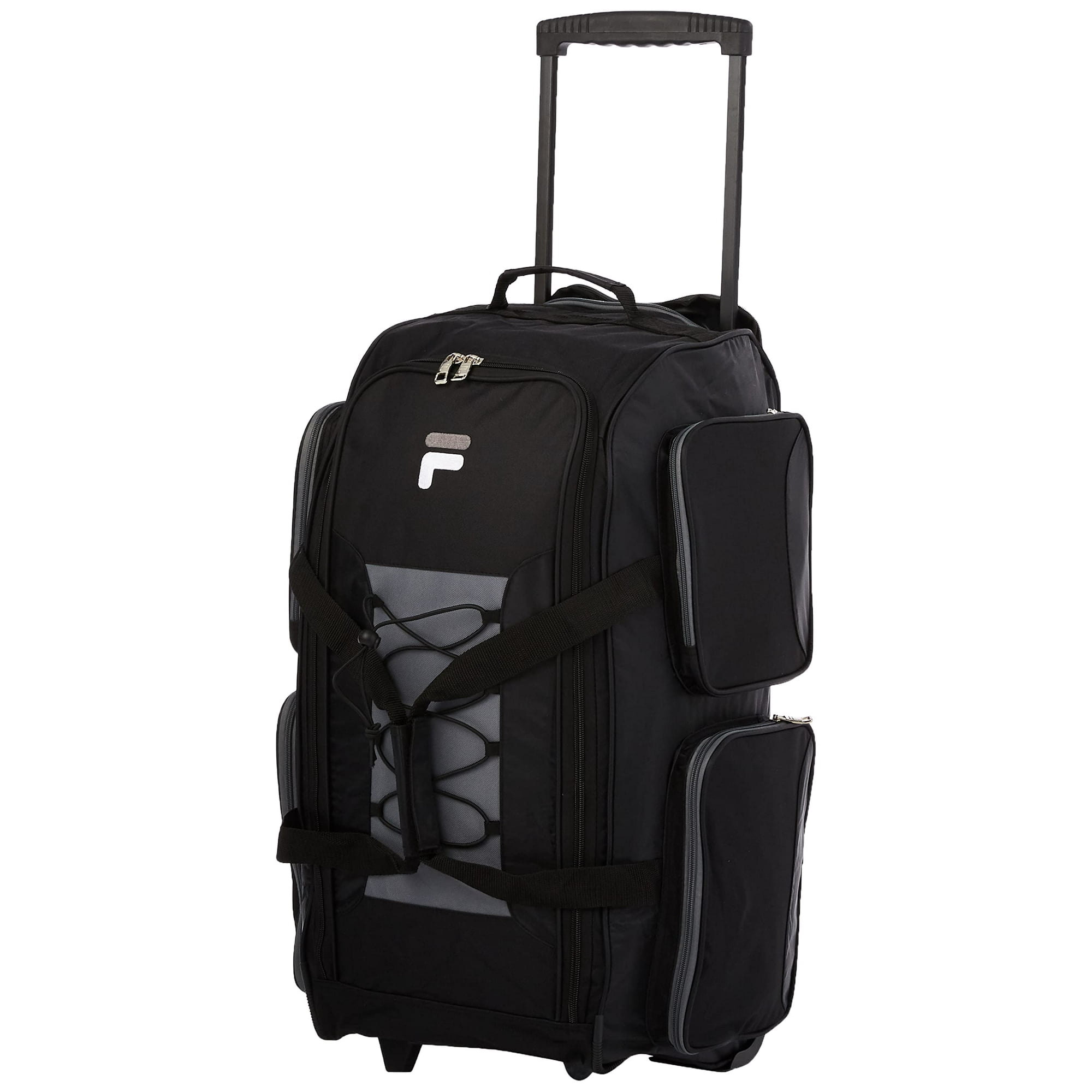 Click here for Fila 26 Lightweight Rolling Duffel Bag  Black  One... prices