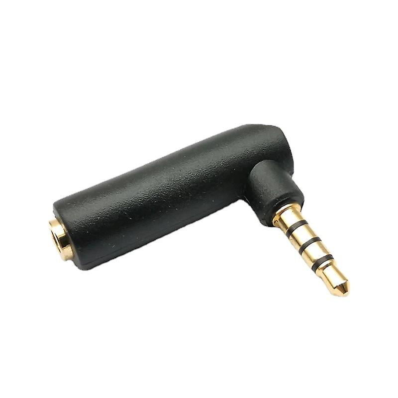 3.5mm Audio Adapter, Right Angle Headphone Adapter, Female To Male 90 ...