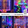 CHE-200 Led Hanging Indoor Curtain String Lights Outdoor Waterproof, 6. ...