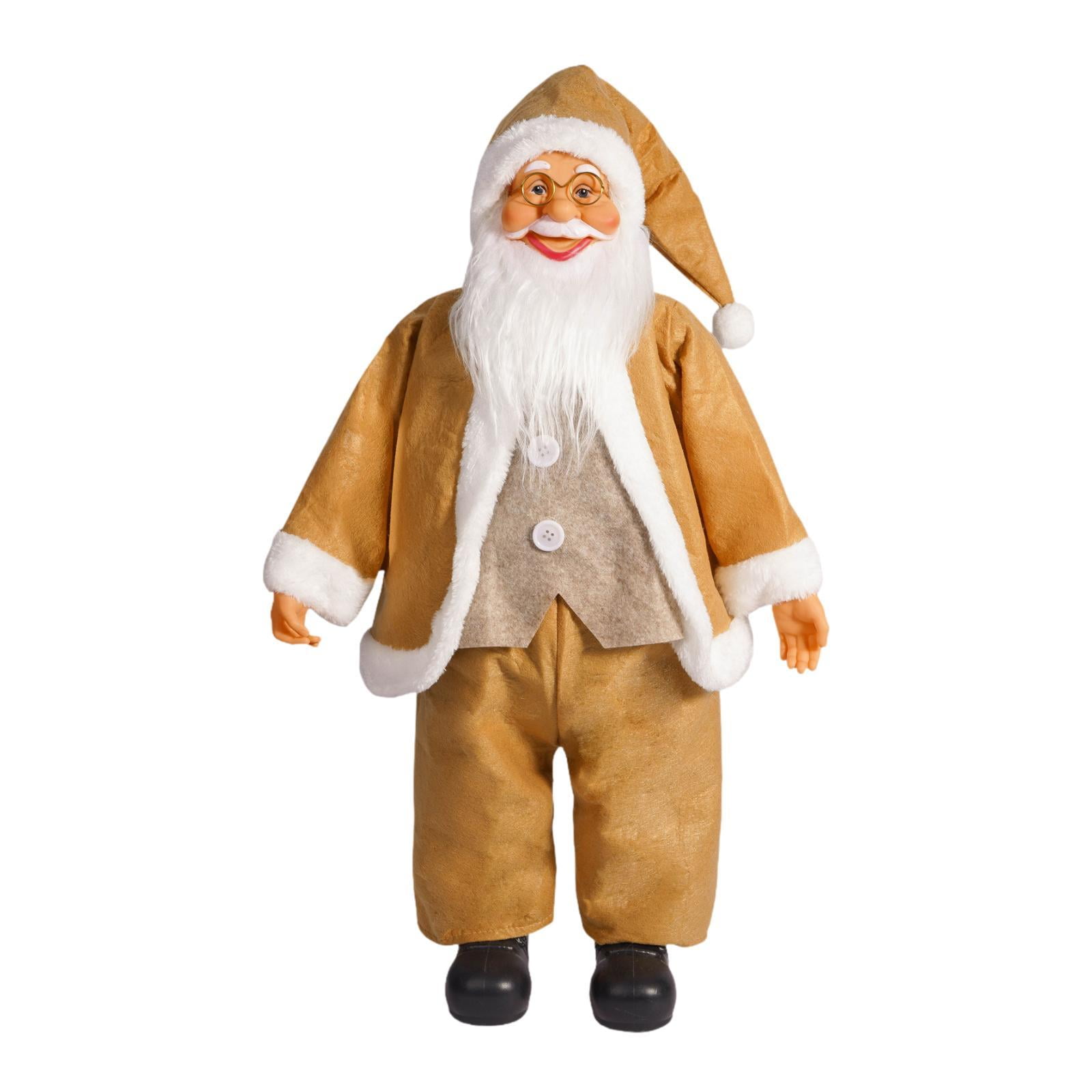 Figura de Papá Noel, figura navideña, regalo, 24 pulgadas, decoración del hogar, muñeca ...