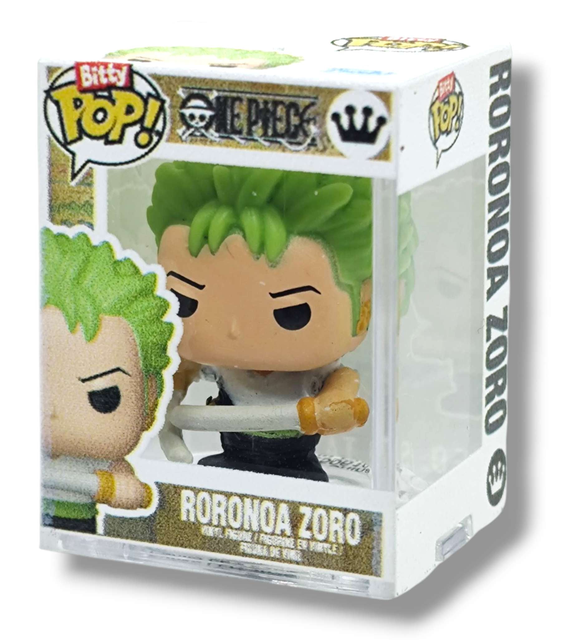 Funko One Piece Bitty POP! Roronoa Zoro Micro Vinyl Figure - Walmart.com