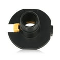 PIT66 Hose Reel Hideaway, Black with Yellow Retainer Clip, Durable ABS ...