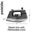 Free Shipping! Proctor Silex Steam Iron with Retractable Cord ...