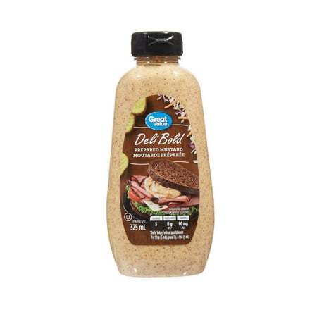 Great Value Prepared Bold Deli Style Mustard, 325 mL - Walmart.ca