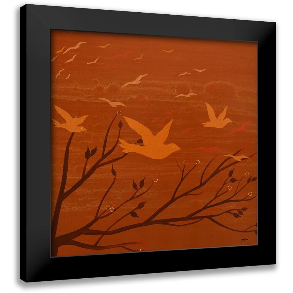 Hafod, Danielle 15x15 Black Modern Framed Museum Art Print Titled - Migration 2 - Walmart.com