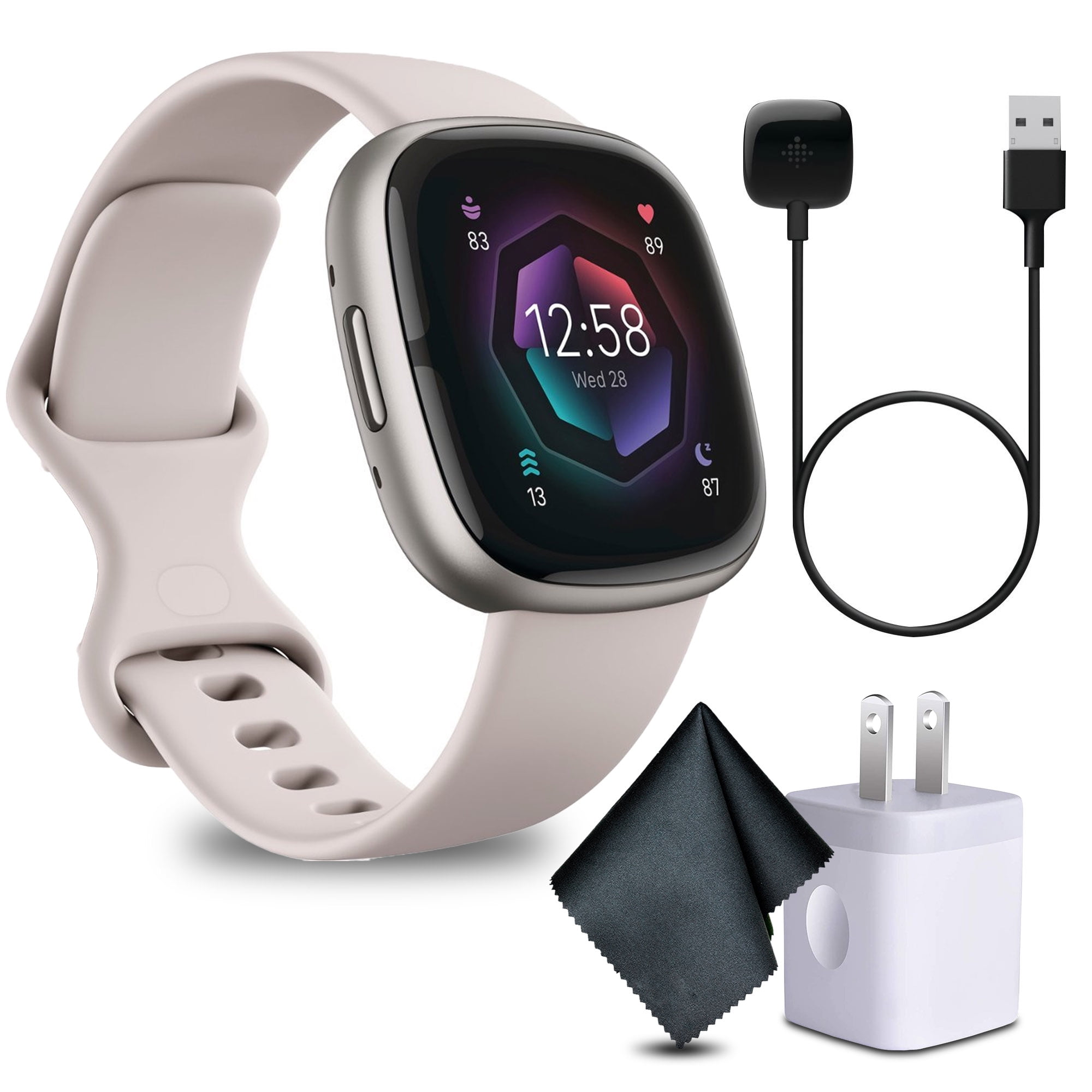 Mens Fitness Bit Watch Fitbit Sense Advanced Health and Fitness ...