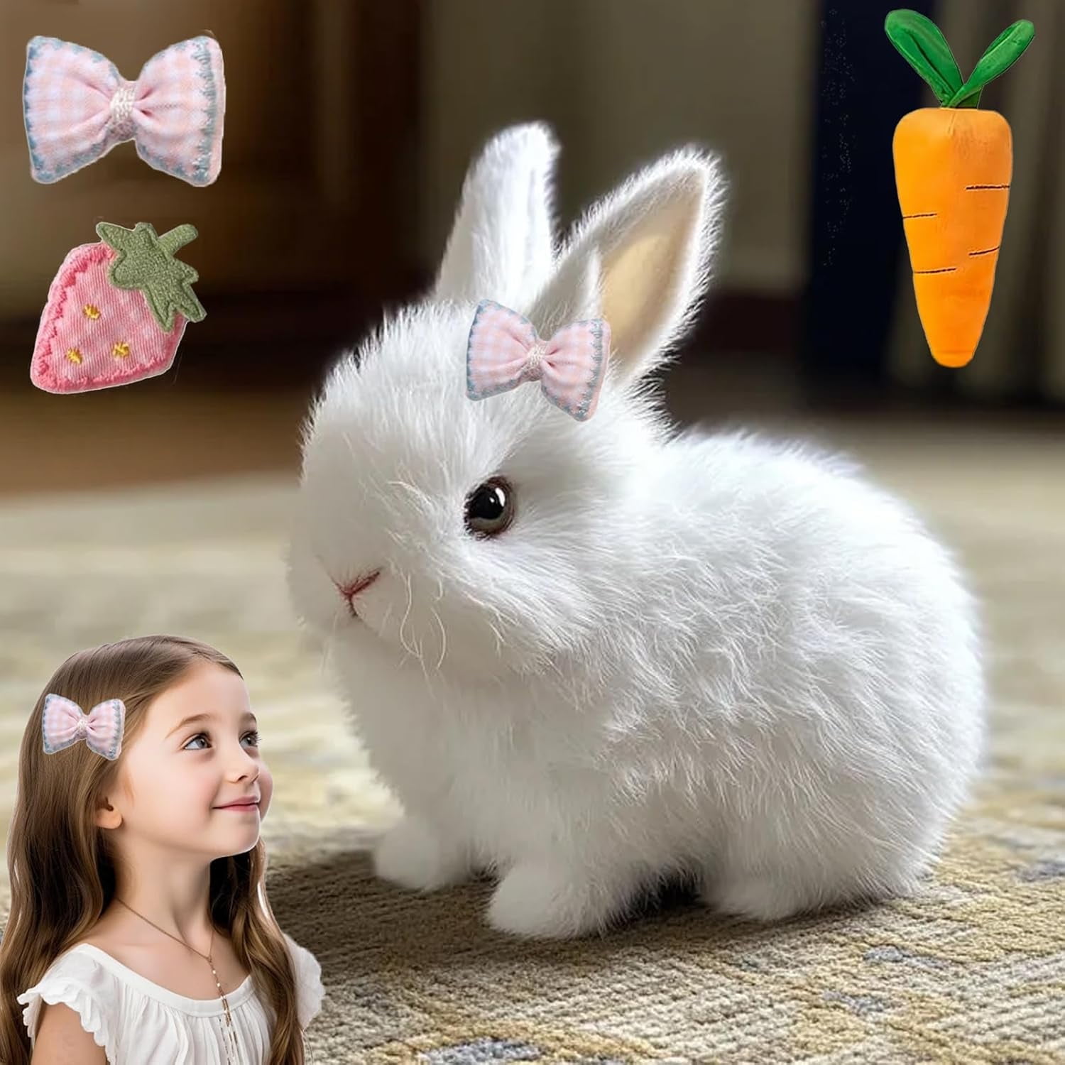 Fanyil Bunny Pal, Fanyil Bunnypal, Realistic Bunny Toy, Bunnypal Toy ...