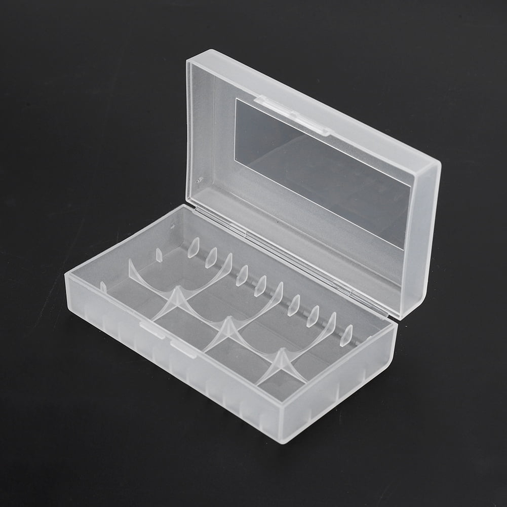 LHCER 2PCS 2*20700/21700 Battery Box Container Waterproof Battery ...