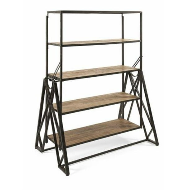 Classy Convertible Dining Table Bookshelf - Walmart.com