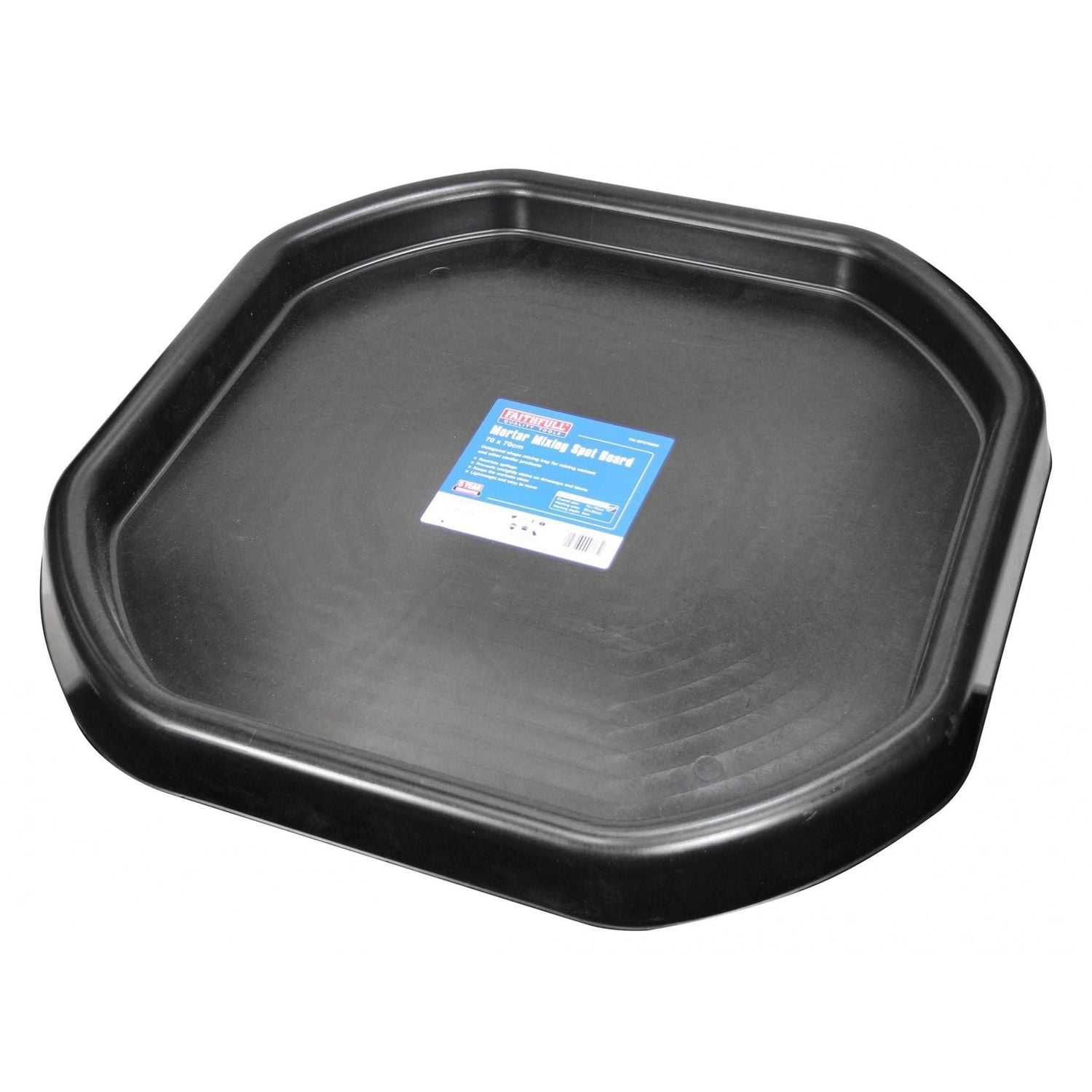 Click here for Faithfull Octagonal Spot Mortar Mixing Board prices