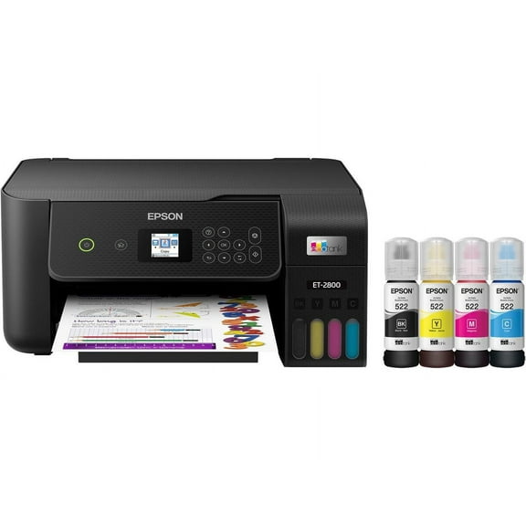 Epson ET-2988 Wireless SuperTank Printer - Walmart.com