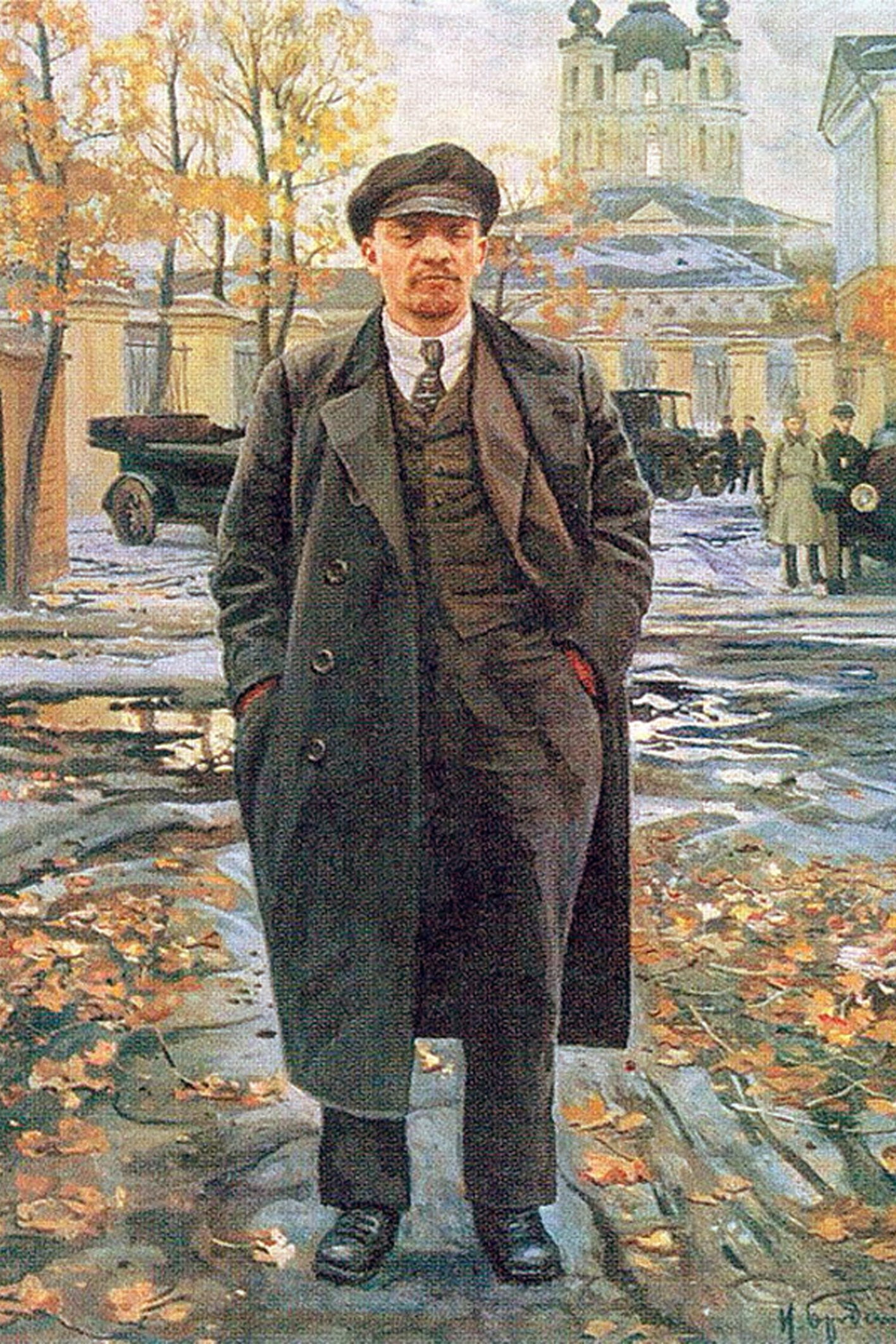 24x36 gallery poster, Painting of Vladimir Lenin by Isaak Brodsky ...