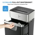 BONSEN 16-Sheet Cross-Cut Electric Paper Shredder, Shreds CDs, DVDs ...