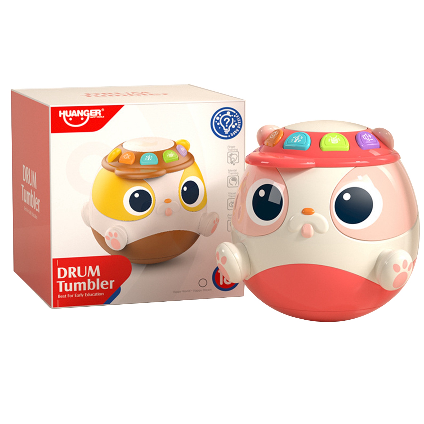 Juguete musical que se tambalea, educativo temprano, multifuncional ...