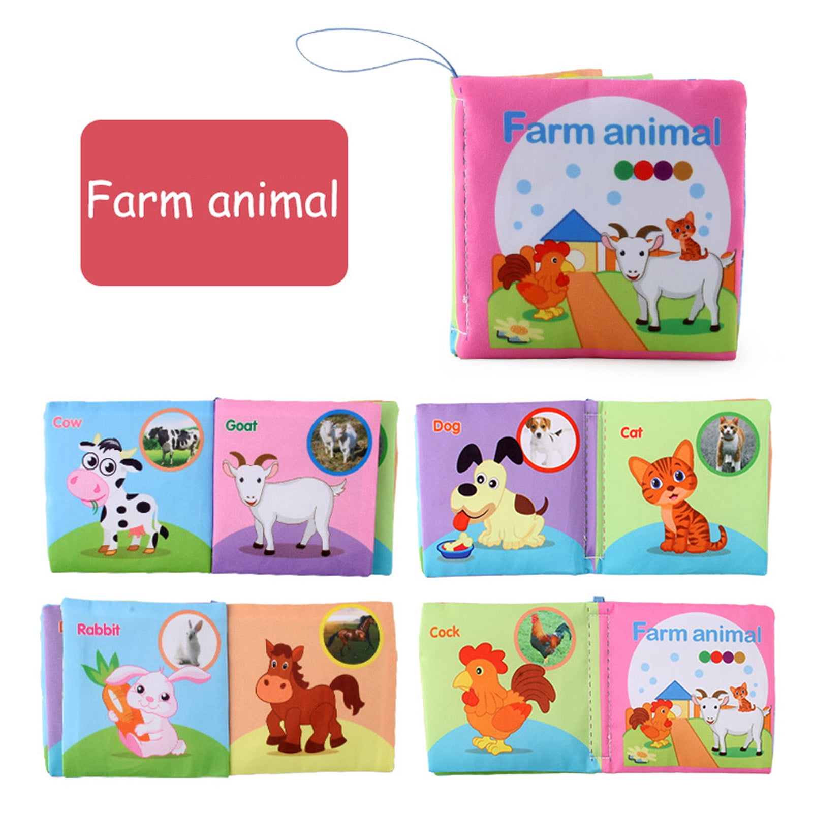 Click here for Riforla Baby Bath Books Fabric Soft Baby Cloth Boo... prices