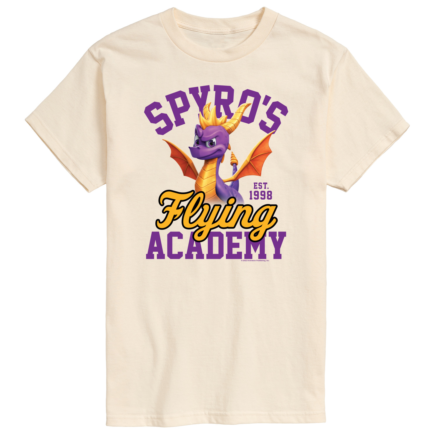 Spyro - Spyro's Flying Academy - Men's Short Sleeve Graphic T-Shirt ...