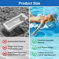 ANSFIL Inflatable Pool Float Lounger Adults, Pool Floaties Sun Tanning ...