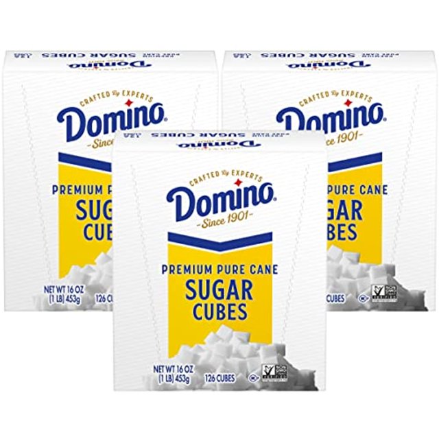 Domino Sugar Cubes Dots 1 Lb (3 Pack) 3 Lb Total - Walmart.com