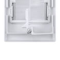 Construct Pro Cable Management Brush Plate with Wire AV Connectors, Dog ...