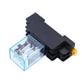 LY2NJ DPDT 8 Pin Automatic Adjustment Coil Power Relay with PTF08A ...