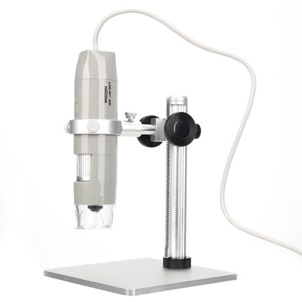 Microscope, Stable Convenient Microscope Instrument Gray With Lifting ...