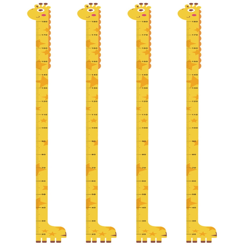 Growth Chart For Kids 4Pcs Height Growth Chart Wall Decals Removable growth-chart-for-kids-4pcs-height-growth-chart-wall-decals-removable