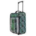 Minecraft Kids Luggage Suitcase with Rolling Wheels - Creeper Youth 18 ...
