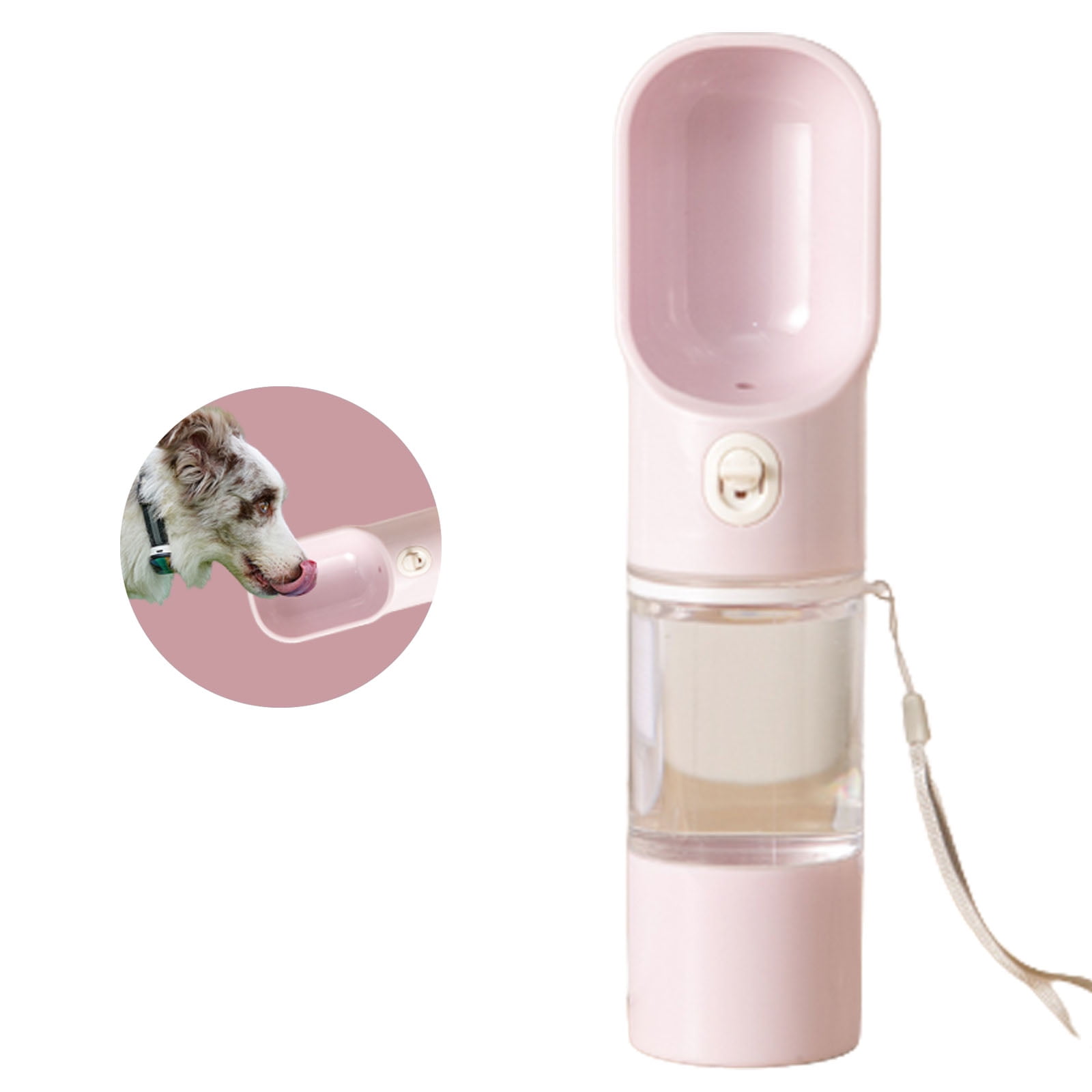 Portable Dog Water Bottle, Cat Bottle Dispenser For Walking, Traveling ...