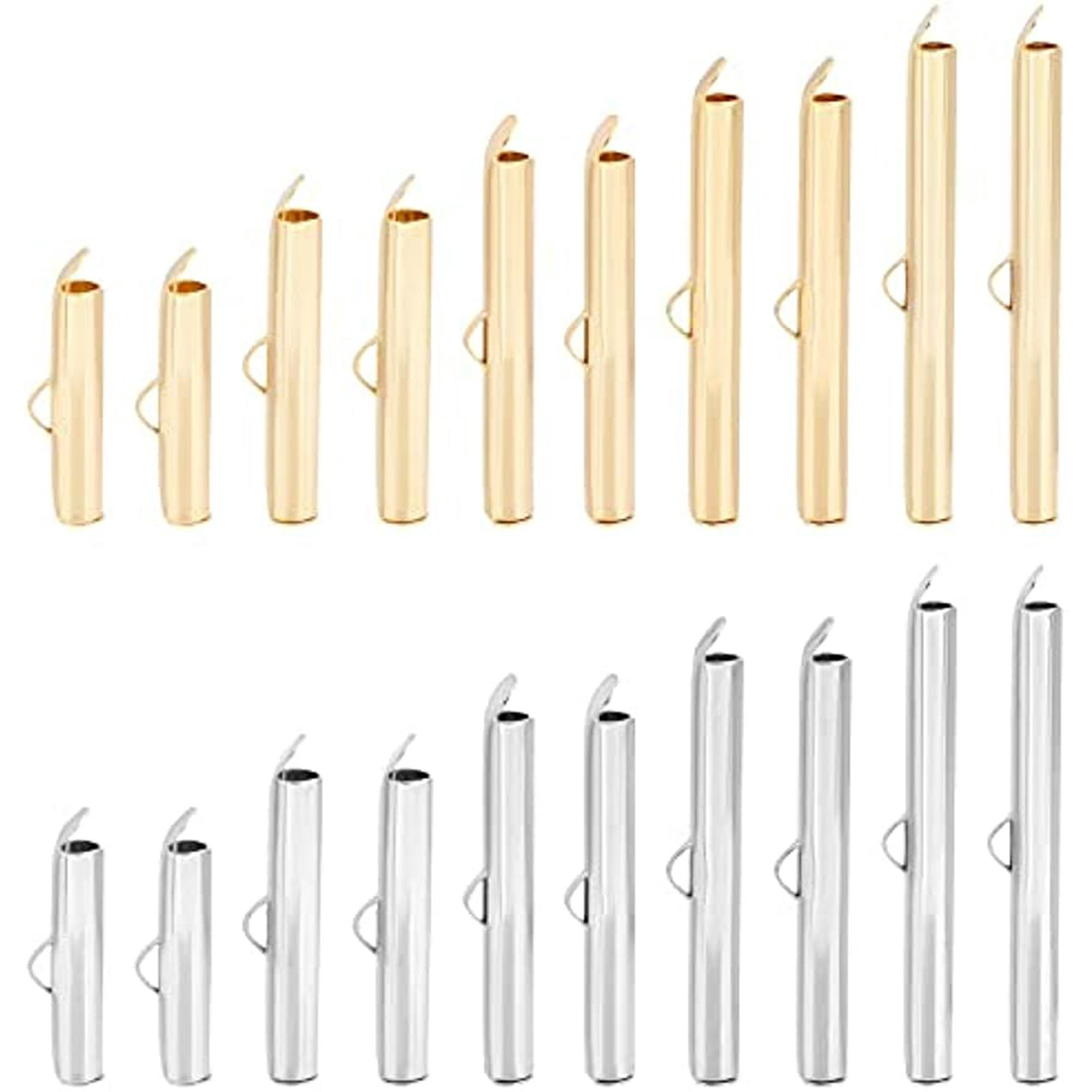 Click here for Nobrand 60pcs 2 Colors Stainless Steel Slide On En... prices