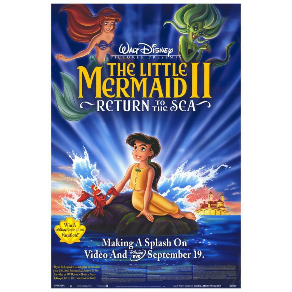 The Little Mermaid II: Return to the Sea - movie POSTER (Style A) (27 ...