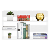 Versatile Wooden Desk Organizer for Office & Home, Vertical Large Shelf ...