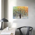 COMIO Large Living Room Wall Decor Abstract Canvas Wall Art Colorful ...