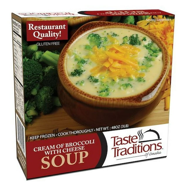 Taste Traditions Gluten Free Cream of Broccoli with Cheese Soup, 3 ...