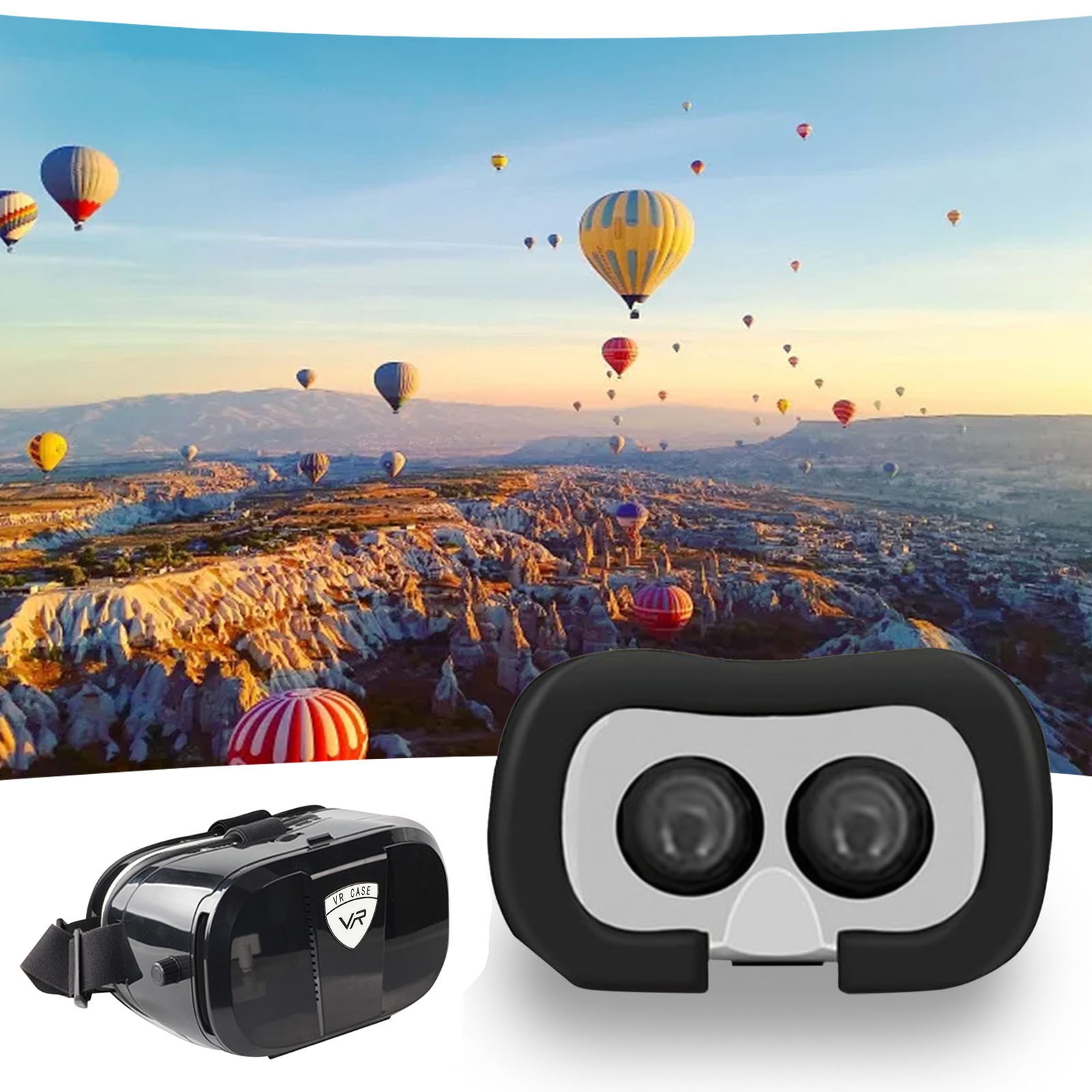 Wolfast VR 3D Glasses Headset Version For Mobile Phones Virtual Reality ...