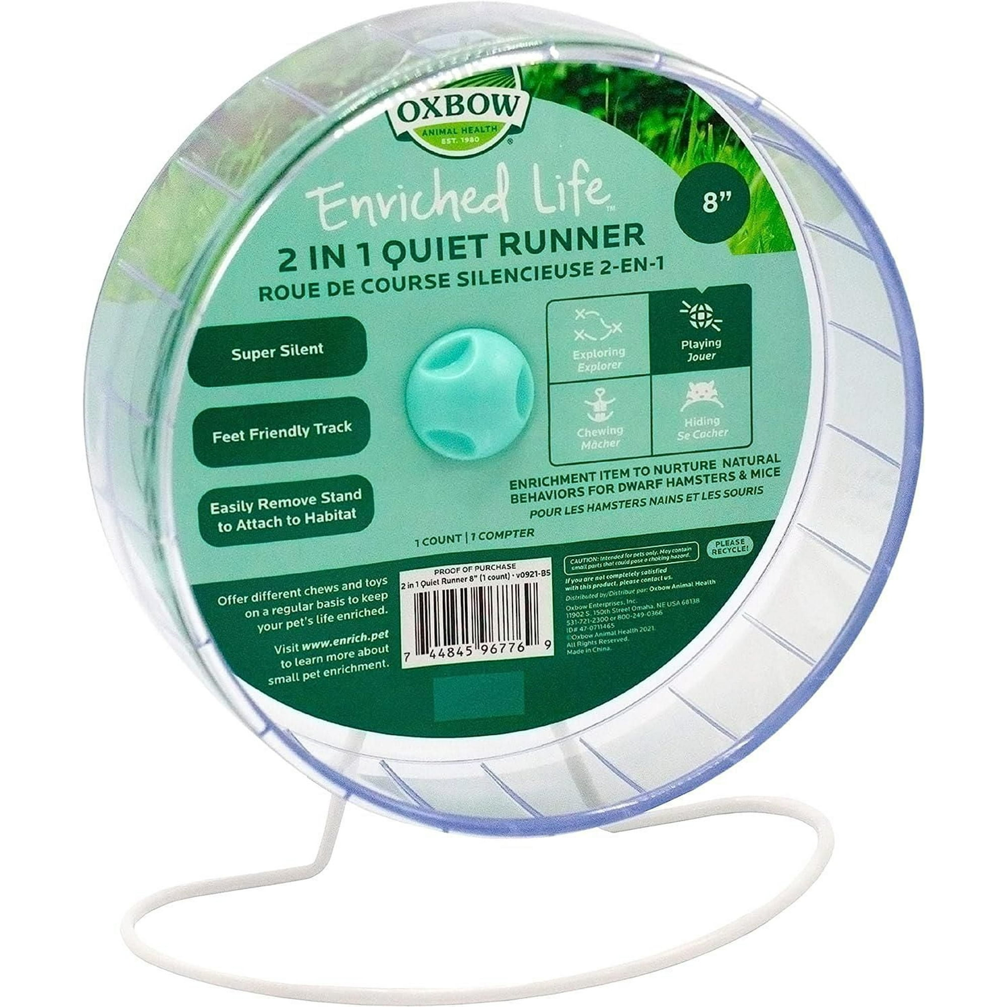 Click here for Oxbow Enriched Life 2 In 1 Quiet Runner Wheel prices