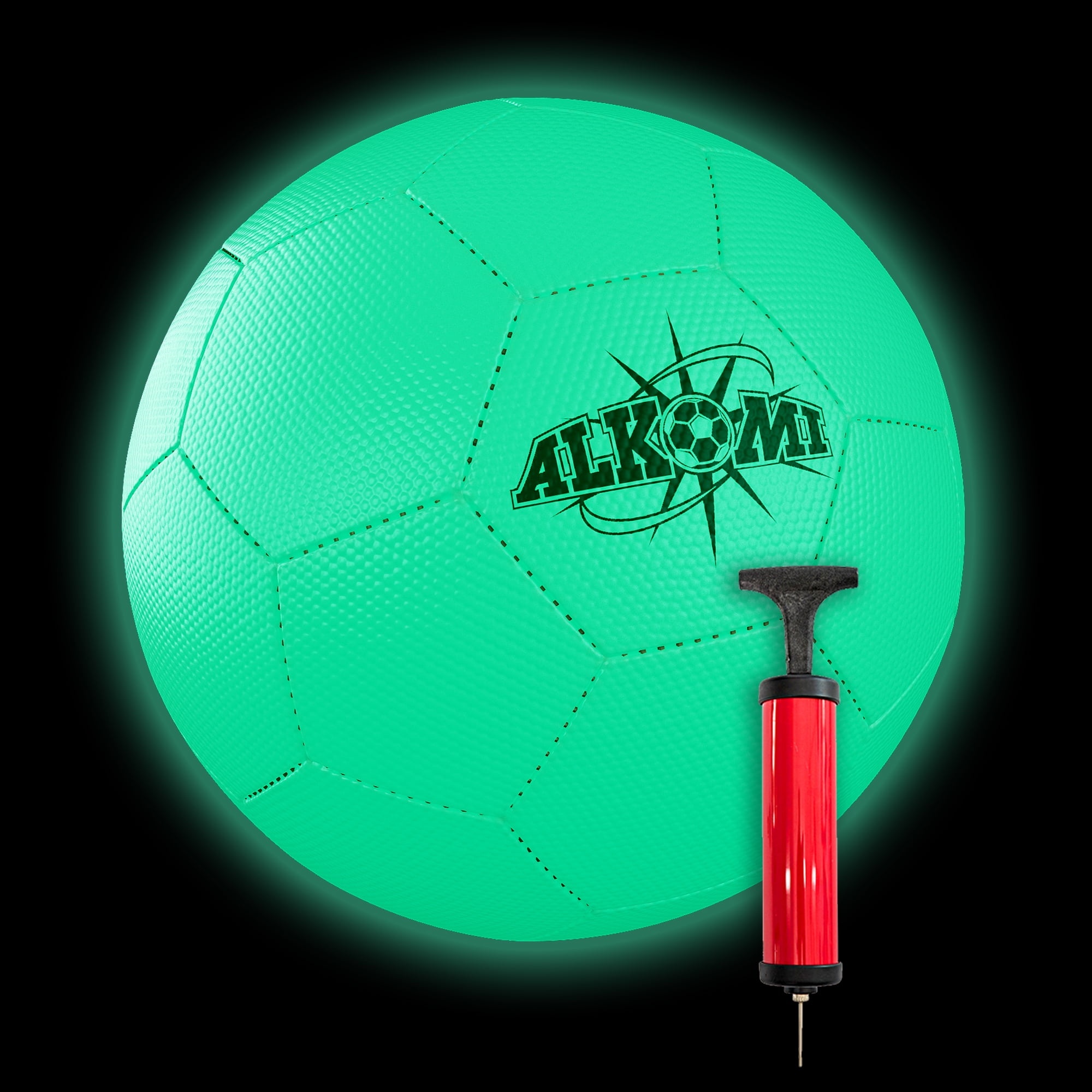 Glow in The Dark Soccer Ball Size 5, Light Up Soccer Ball, LED Glow in ...