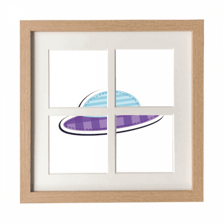 Universe And Alien UFO Art Deco Fashion Frame Wall Tabletop Display 4 ...