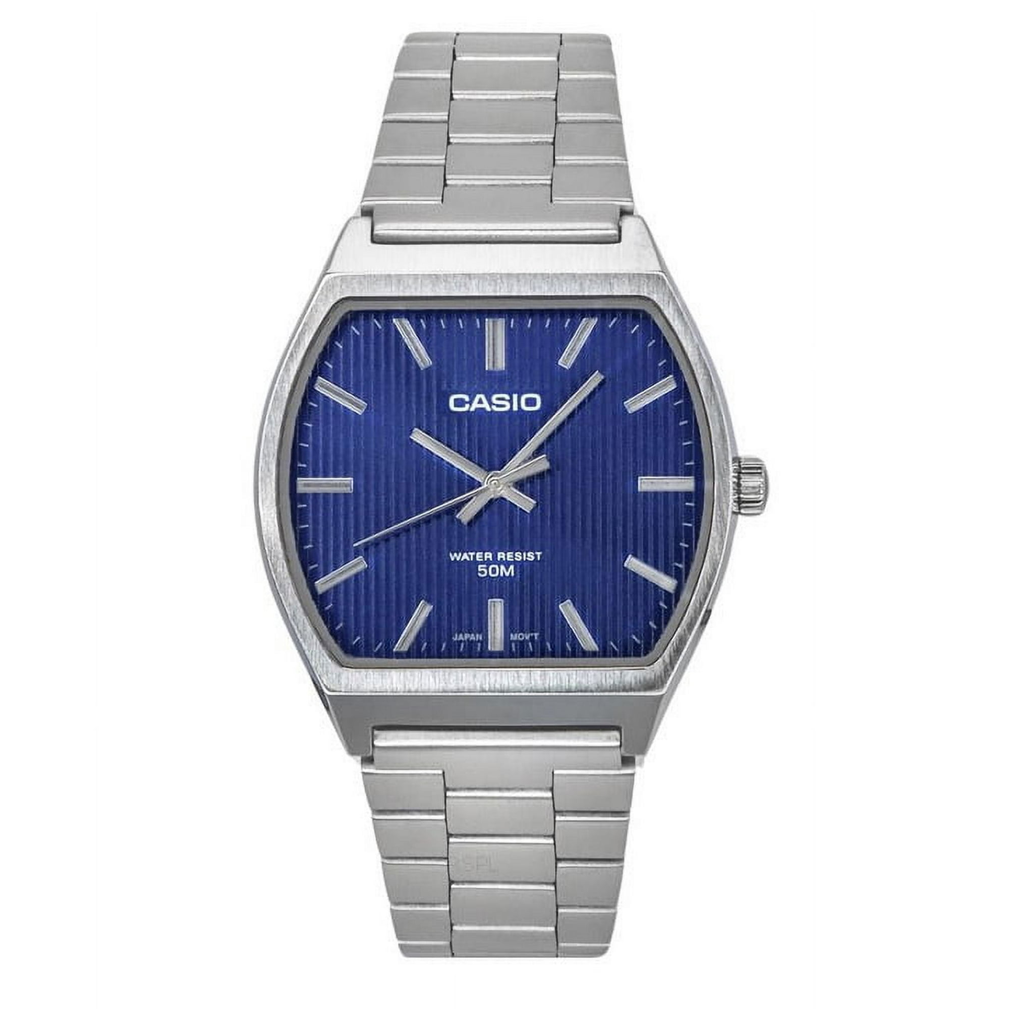 Click here for Casio Standard Analog Stainless Steel Blue Dial Qu... prices