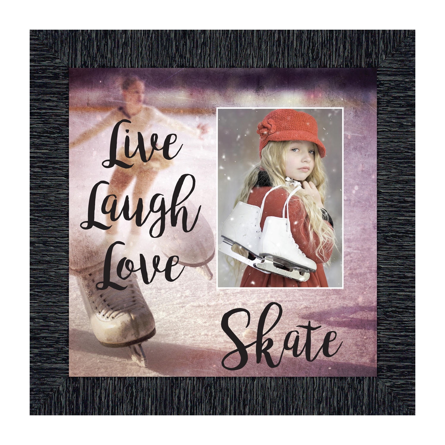 Figure Skating Picture Frame, Ice Dancer or Skater Decor Wall Art ...