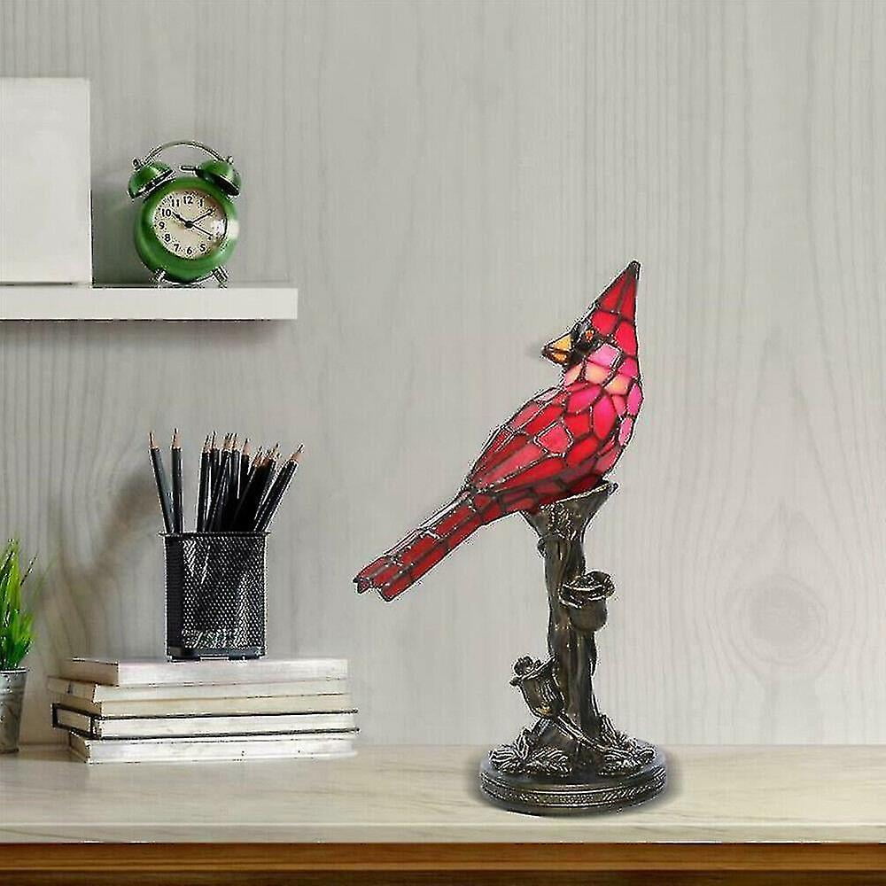 Click here for Waca09 Retro Bird Table Lamp Red Cardinal Whimsica... prices