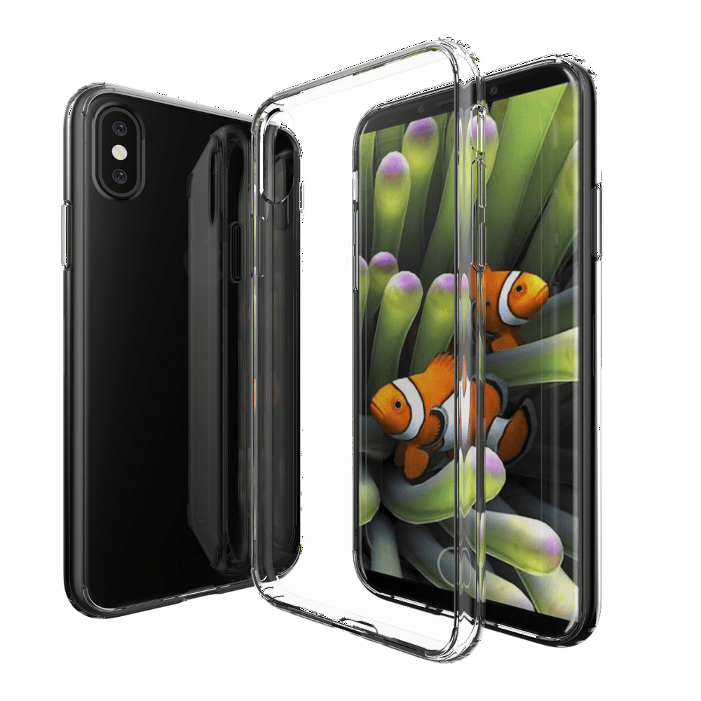Apple iPhone X Case, Scratch Resistant, Transparent Clear, Clambo ...