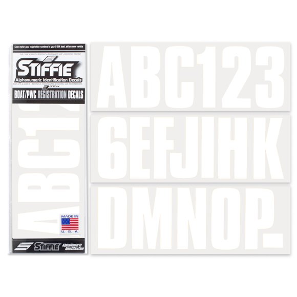 Boat Decal Numbers